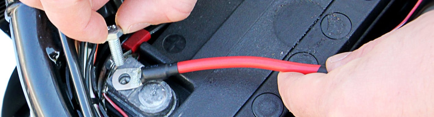 Motorcycle Battery Cables & Parts - Extensions, Ends, Connectors ...