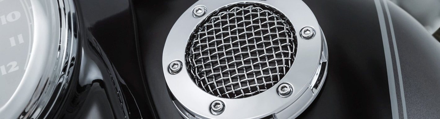 2021 Harley Davidson Street Glide Custom Gas Caps - Fuel Gauge, Vented ...