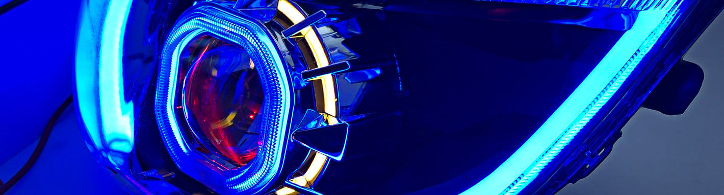 Sport/Street Bike Custom Headlights - LED, Halo, Projector | MOTORCYCLEiD