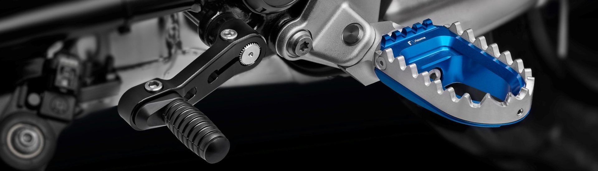 Motorcycle Foot Controls & Pegs - Floorboards, Brake Lines ...