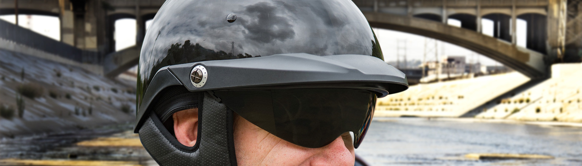 3 Wheel Bike Half Shell Helmets | MOTORCYCLEiD