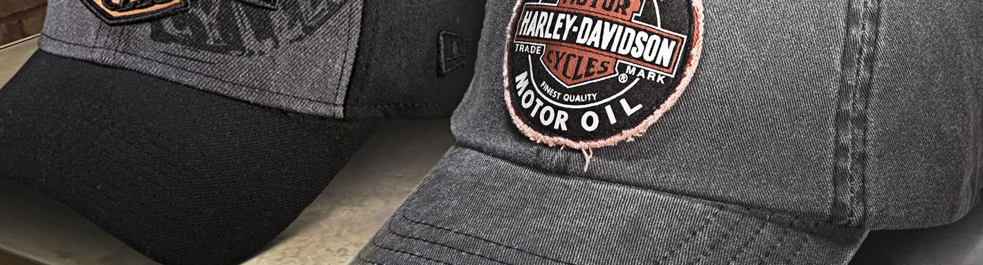 Motorcycle Hats & Caps - Trucker, Leather, Riding, Snapback | MOTORCYCLEiD