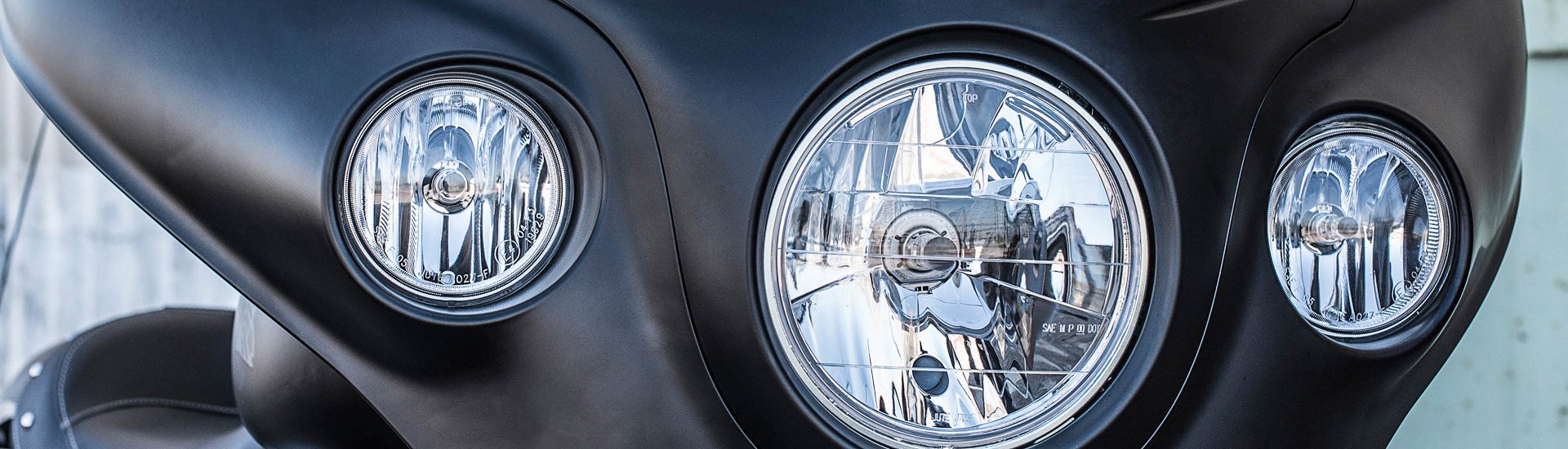 Cruiser Bike Headlights - LED, Halo, Custom, Factory, Projector ...