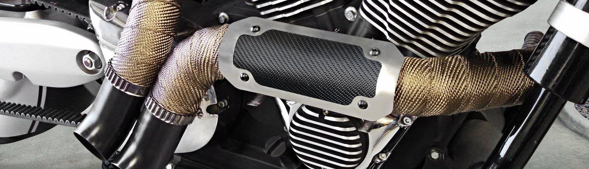 Motorcycle Heat Deflectors - Exhaust & Engine Heat Shields | MOTORCYCLEiD