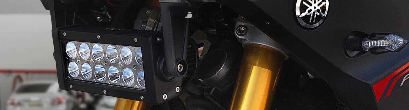 Motorcycle LED Light Bars - Driving, Turn Signal, Spot, Flood ...