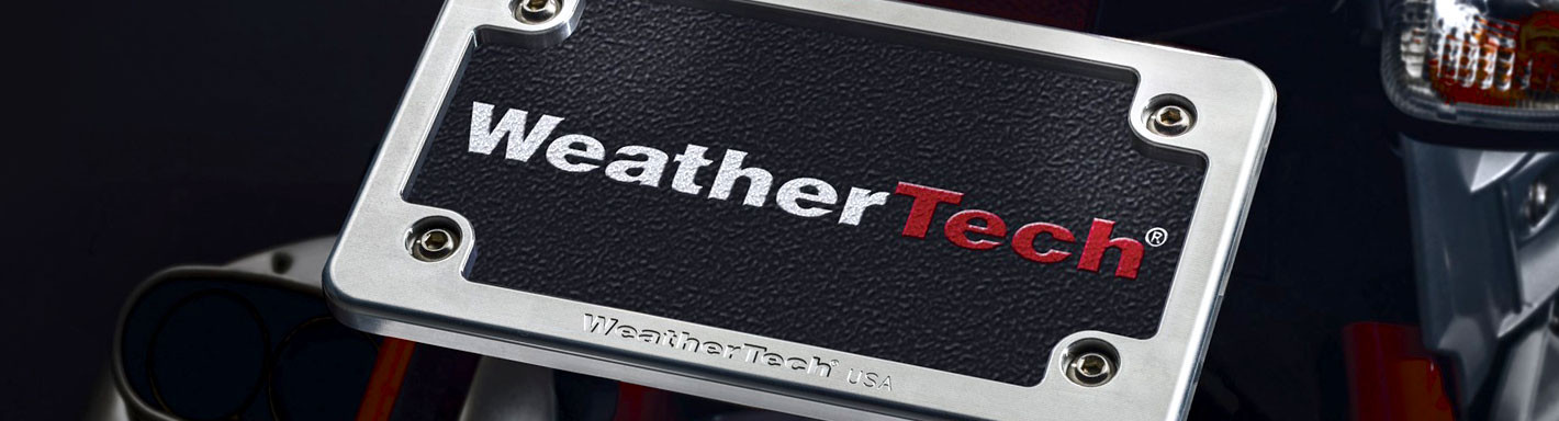 Motorcycle License Plate Frames - LED Lighted, Carbon Fiber, Chrome ...