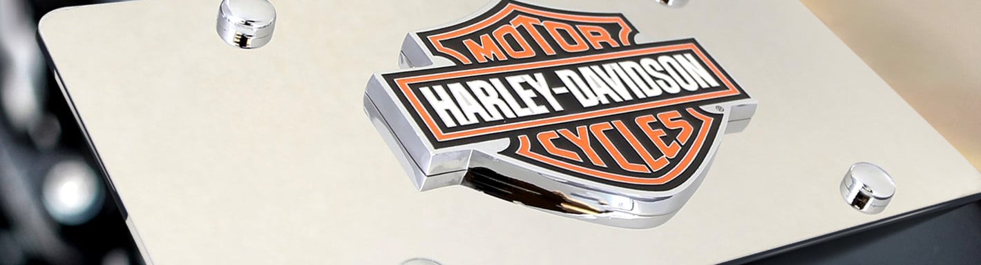 Harley Davidson Motorcycle License Plates - Metal, Plastic | MOTORCYCLEiD