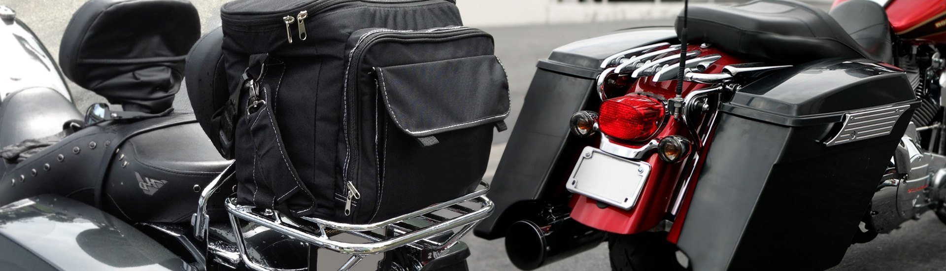 Motorcycle Luggage Systems & Saddlebags - Bags, Racks | MOTORCYCLEiD