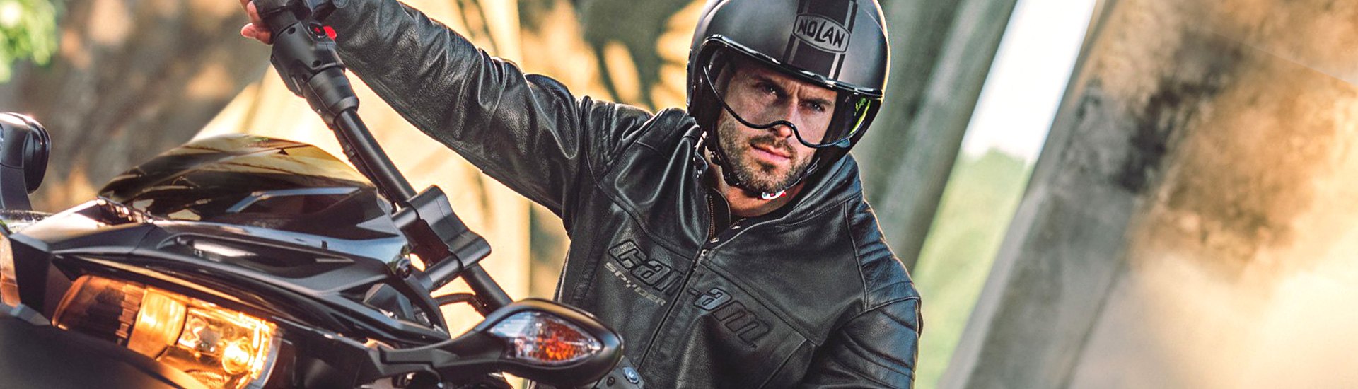 3 Wheel Bike Open Face Helmets | MOTORCYCLEiD