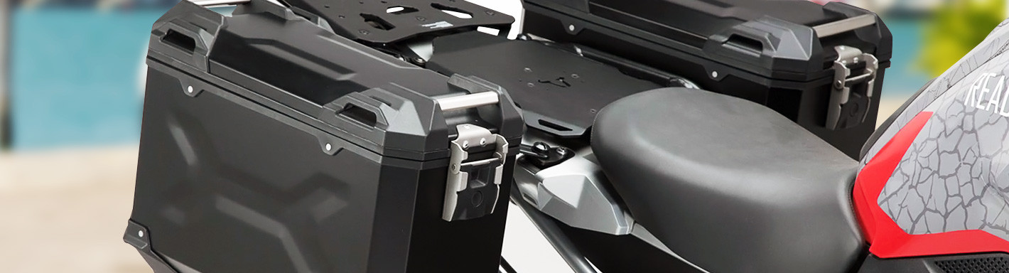Adventure/Touring Bike Side Cases - Soft, Metal, Aluminum | MOTORCYCLEiD