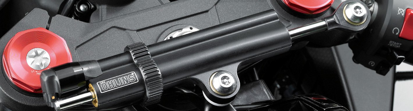 Harley Davidson Motorcycle Steering Dampers - Stabilizer Kits, Brackets ...