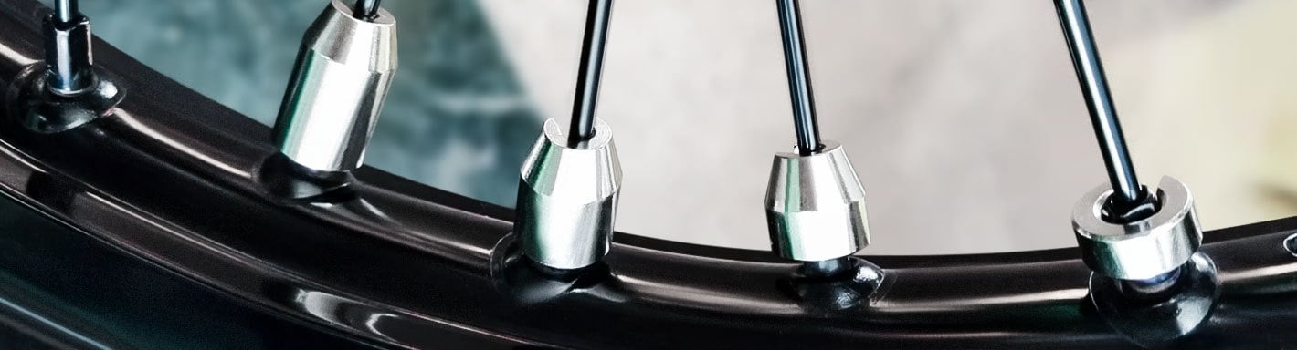 Motorcycle Wheel Weights - Balancing, Spoke, Chrome, Lead | MOTORCYCLEiD
