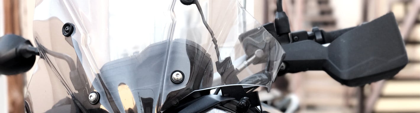 2005 BMW F650GS Windshields & Windscreens - Tinted, Custom | MOTORCYCLEiD