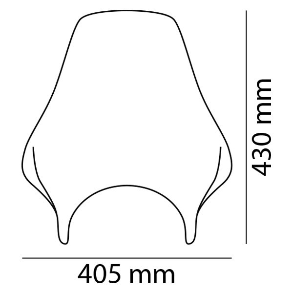 Puig® 4620H - Plus Windshield Plus - MOTORCYCLEiD.com